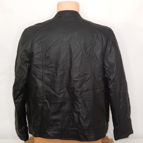 Goodfellow & Co | Jackets & Coats | Goodfellow Co Black Faux Leather ...